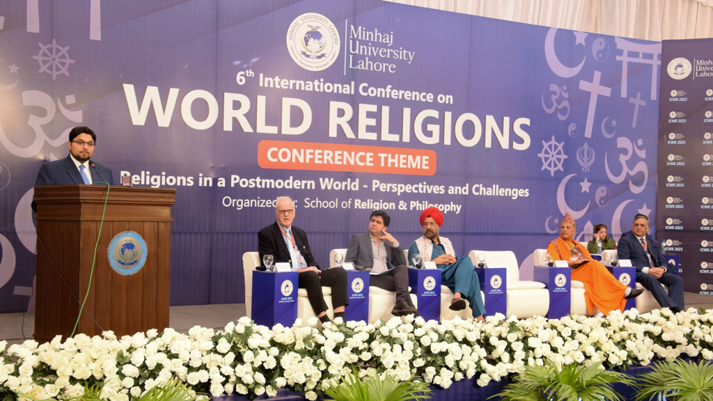 The first day of the Sixth World Religions Conference - Minhaj-ul-Quran